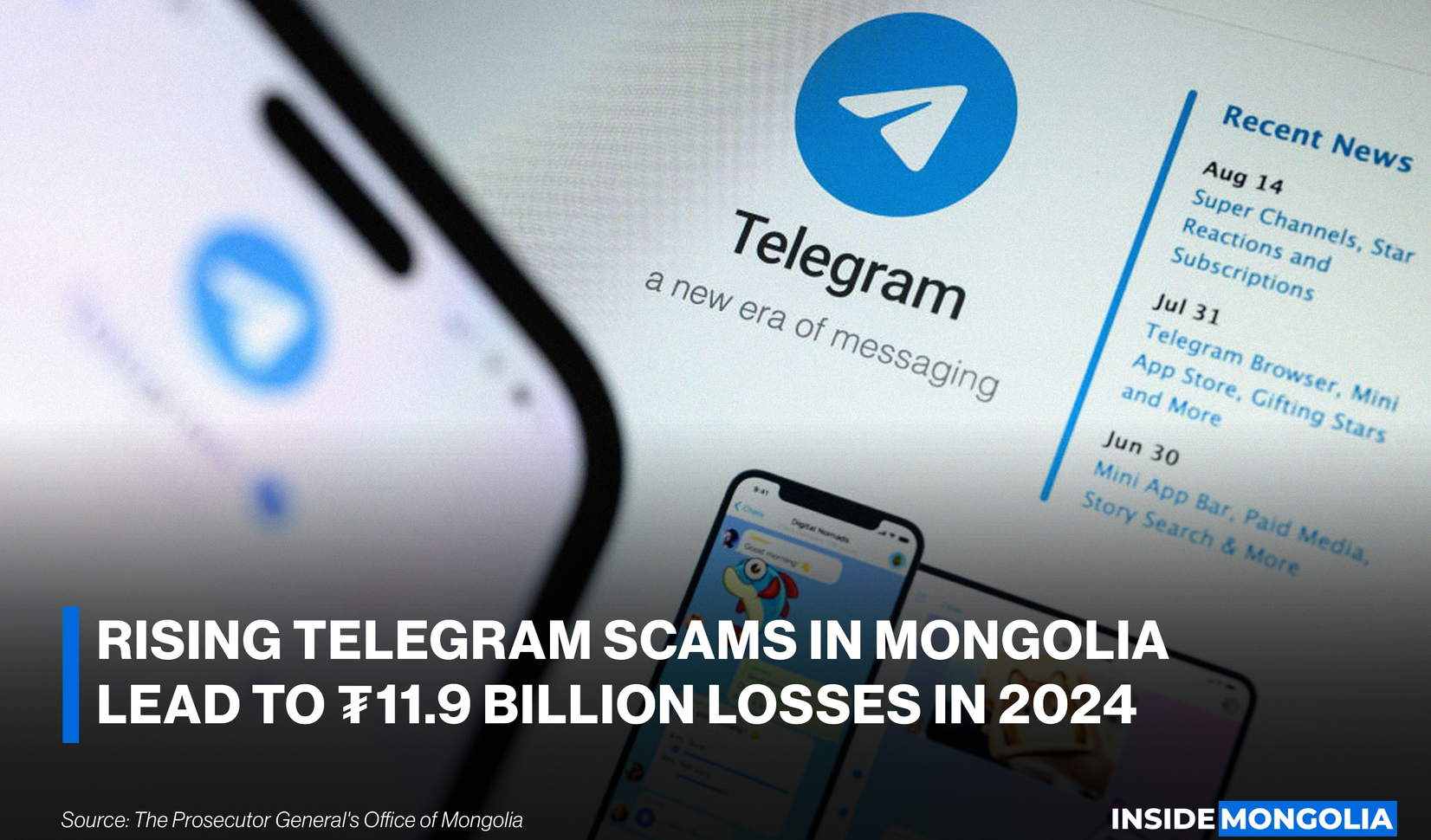 Telegram Scams Surge in Mongolia, Costing Billions
